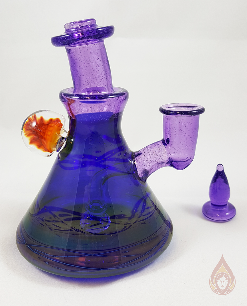 Keelo Glass Fume Scratch Beaker – Saint Lucia's Smoke Shop